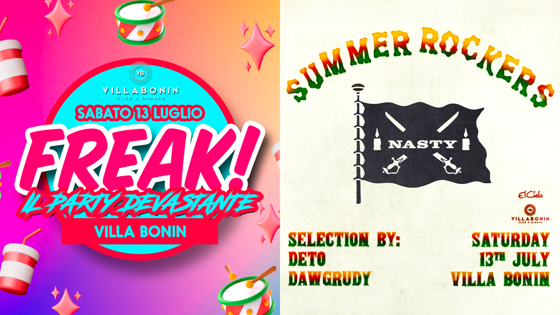 FREAK! & NASTY | Villa Bonin Club and Restaurant